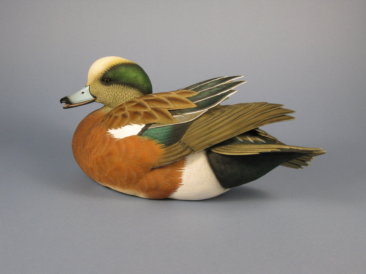 Jett Brunet Wigeon Drake – Greatcarvers