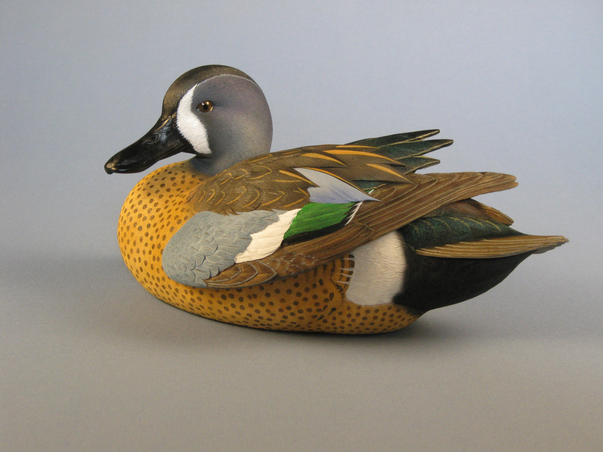 Jett Brunet 1st Blue-Winged Teal Drake – Greatcarvers