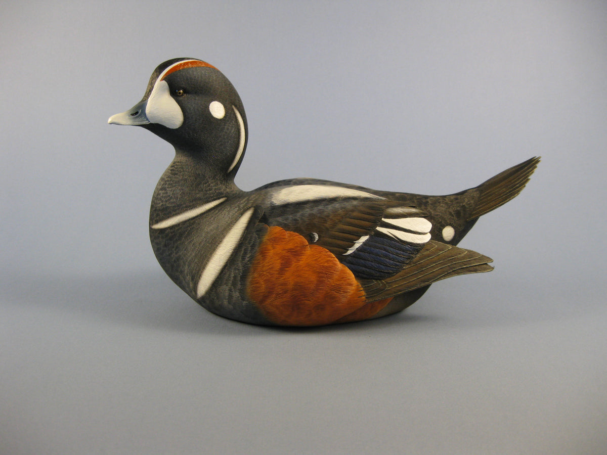 Jude Brunet Harlequin Drake – Greatcarvers